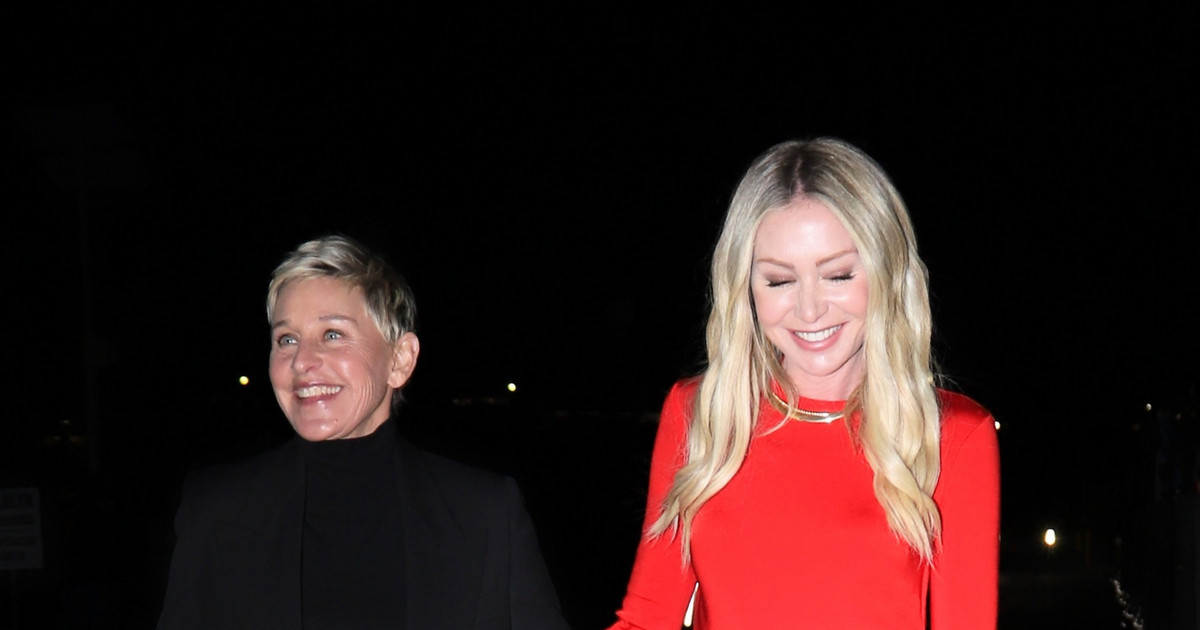 Έλεν Ντε Τζένερις: Mε την σύζυγό της, Πόρσια ντε Ρόσι