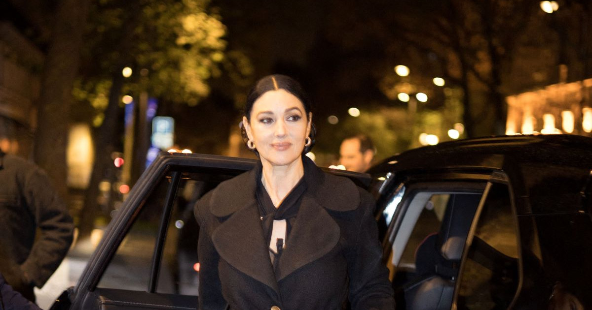 Mόνικα Μπελούτσι: Με customize δημιουργία Vassilios Kostetsos στο Παρίσι