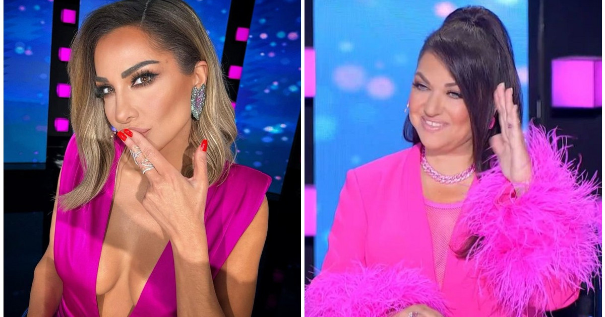 Δέσποινα Βανδή - Καίτη Γαρμπή: Με looks στο ίδιο χρώμα στο J2US