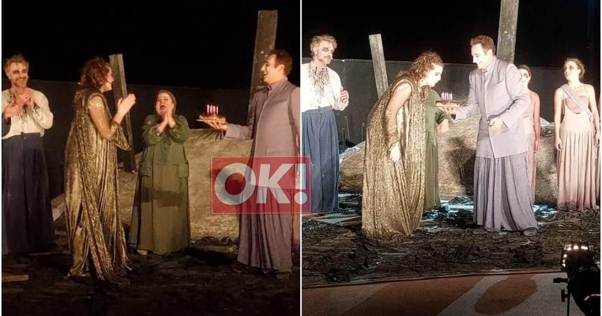 Μαρία Κίτσου: Η τούρτα - έκπληξη των συνεργατών της στη «Μήδεια» και η ...