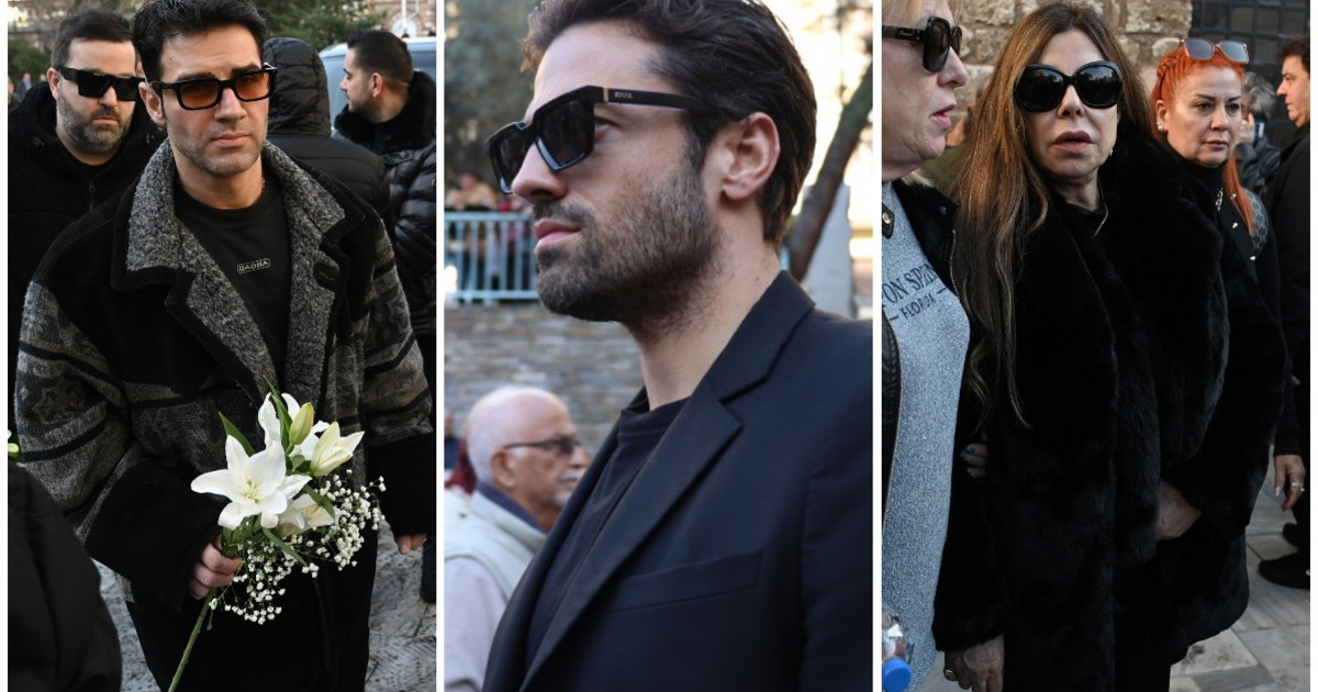 Οι παρουσίες στην εξόδιο ακολουθία του Βασίλη Καρρά