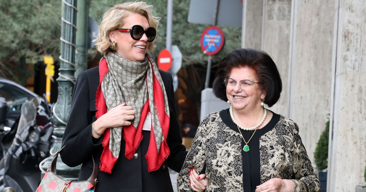Σάσα Σταμάτη: Σπάνια εμφάνιση με τη μητέρα της, Κατίνα