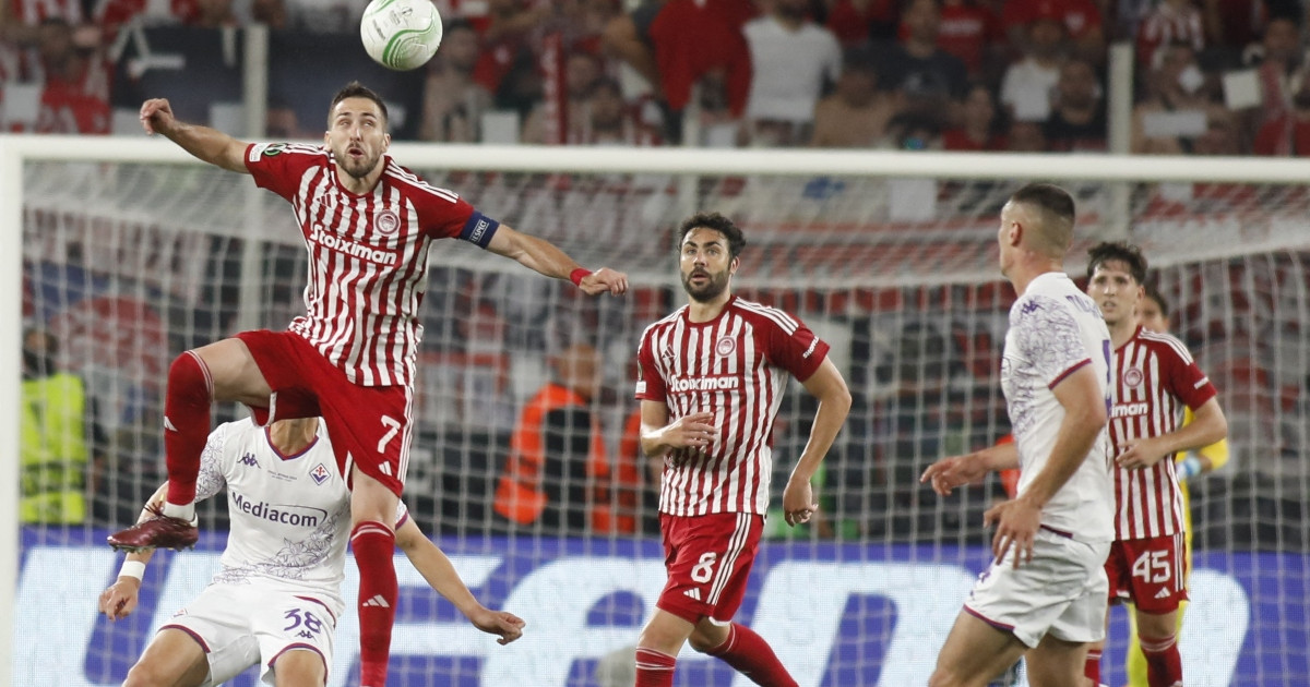 Ολυμπιακός - Φιορεντίνα 1-0: Ερυθρόλευκο έπος, οι Πειραιώτες κατέκτησαν ...