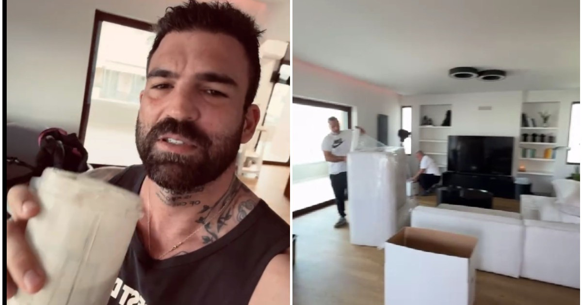 Δημήτρης Αλεξάνδρου: Βίντεο από τη μετακόμιση στο νέο του σπίτι ...