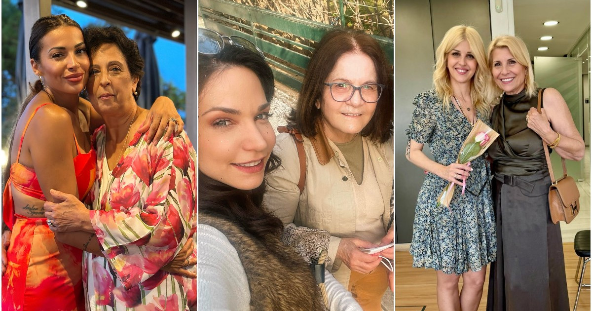 Γιορτή της Μητέρας: Όταν οι celebrities ποζάρουν με τις μαμάδες τους