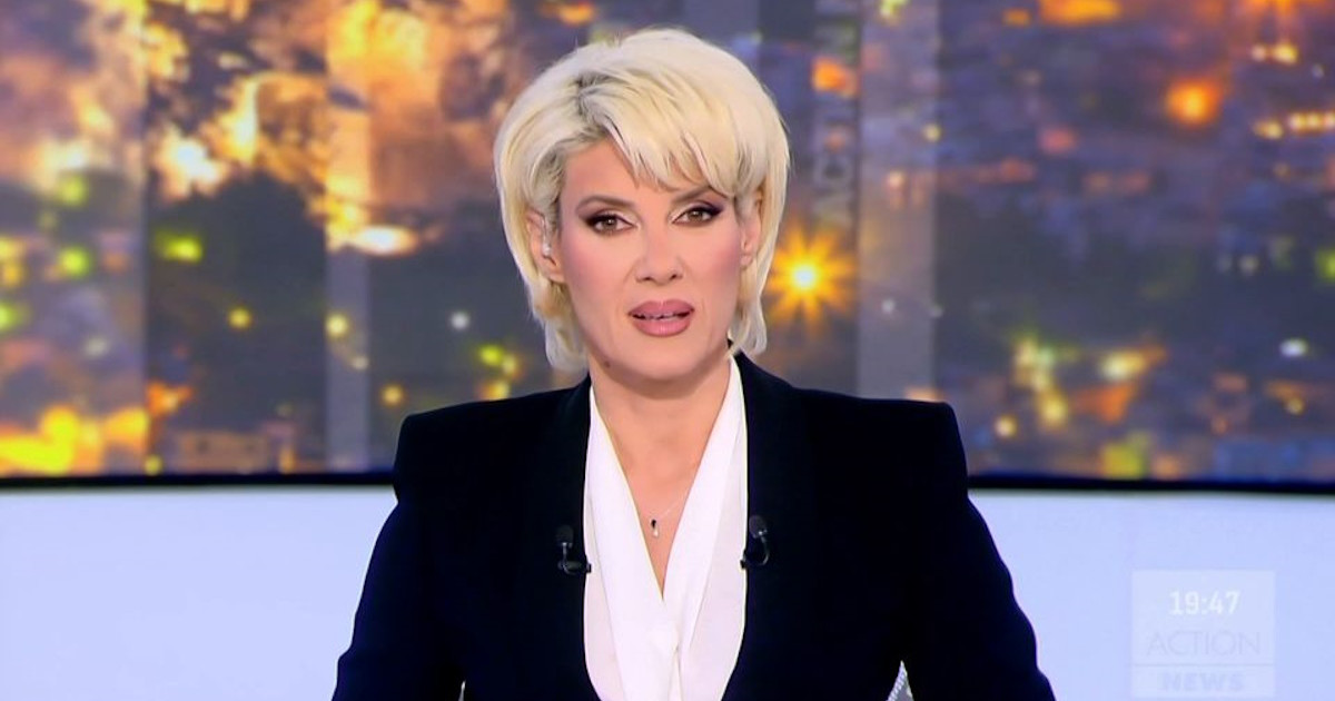 Εύη Φραγκάκη: H συγκινητική στιγμή που αποχαιρετά το δελτίο του Action 24