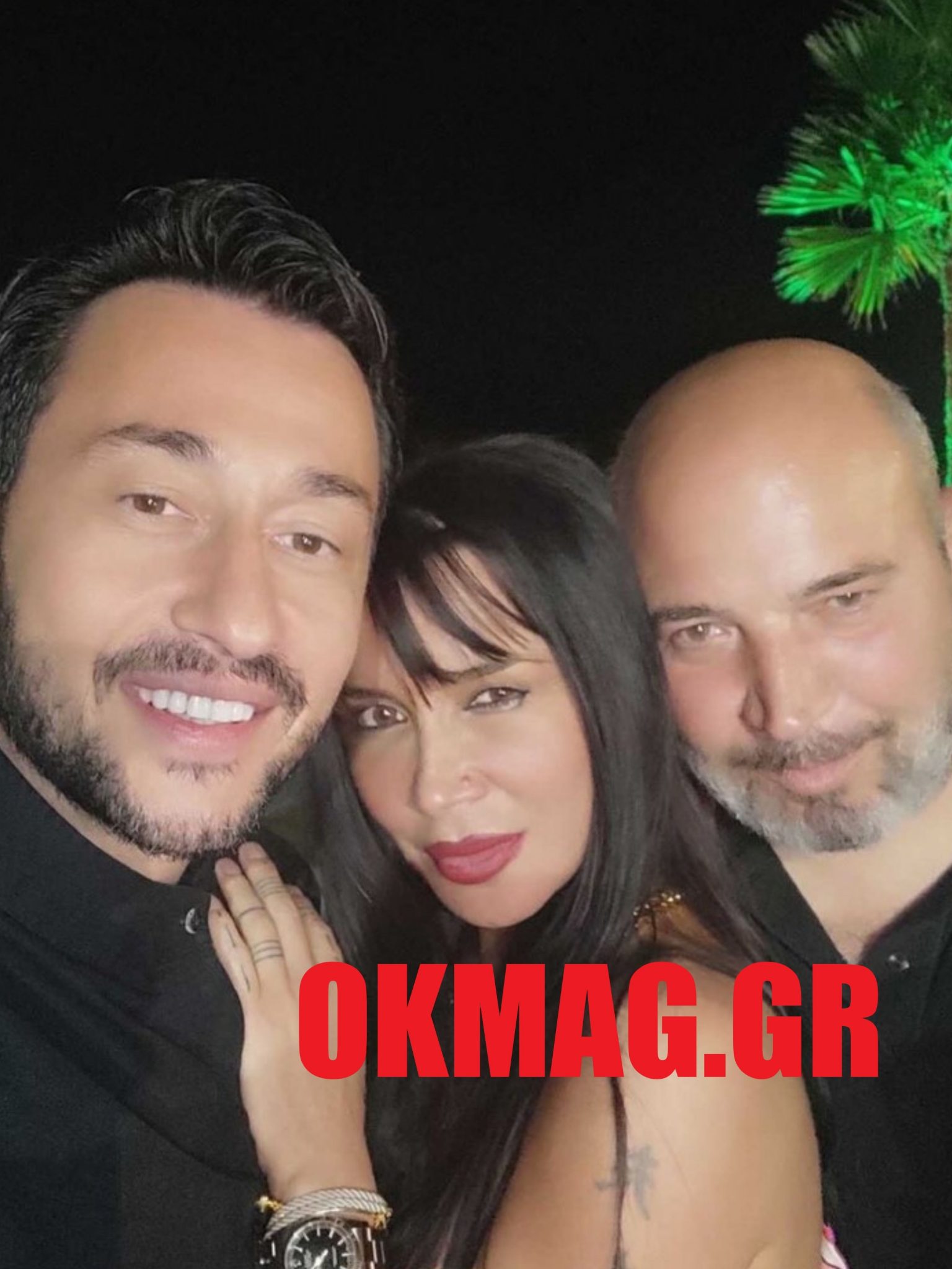 Λεάννα Μάρκογλου: Ποζάρει με την κουμπάρα της, Ελένη Μενεγάκη
