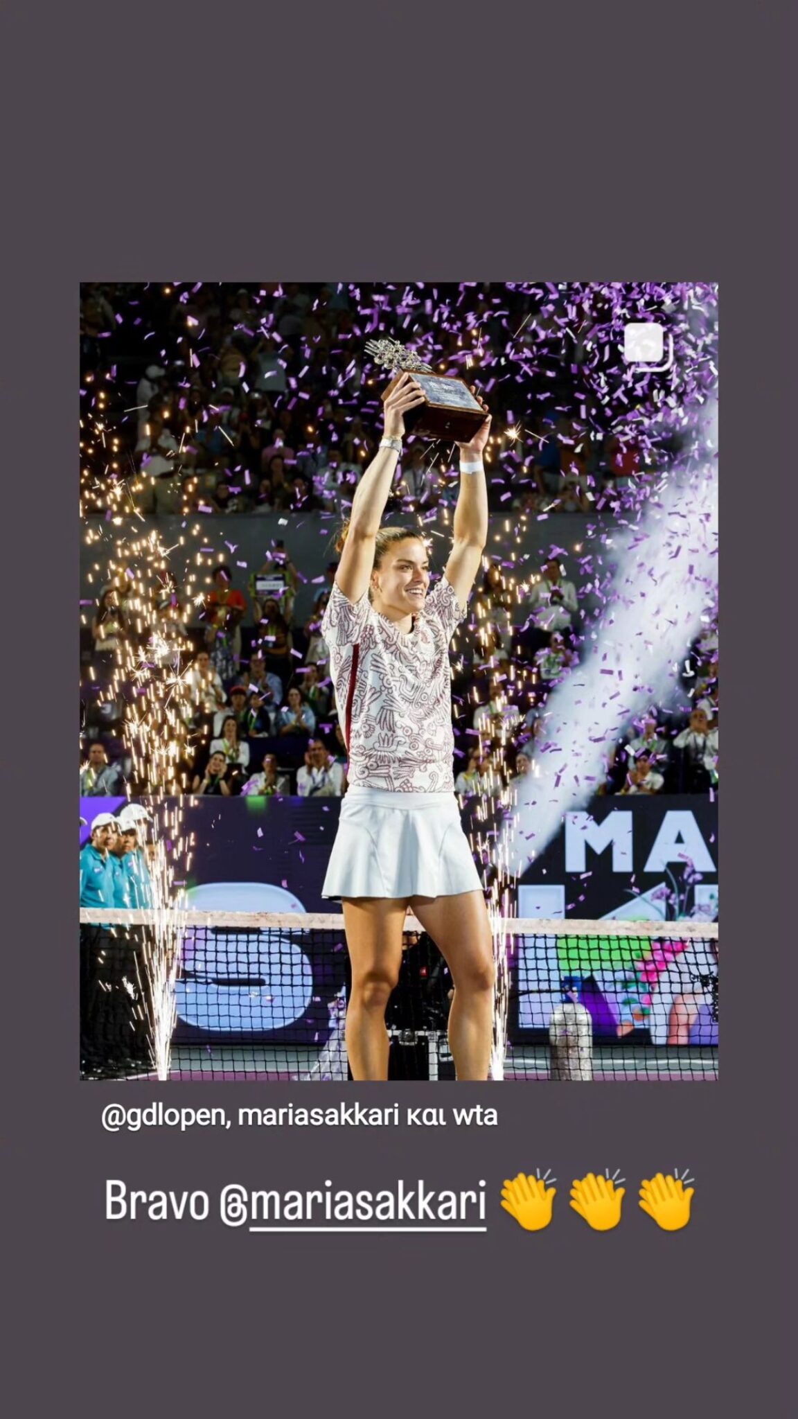 Μαρέβα Μητσοτάκη: Η ανάρτηση και τα «συγχαρητήρια» στη Μαρία Σάκκαρη